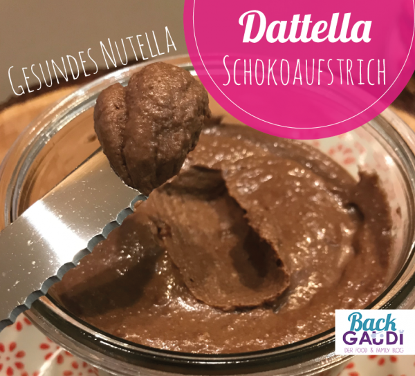 Dattella - Schokocreme ohne Zucker - BackGAUDI